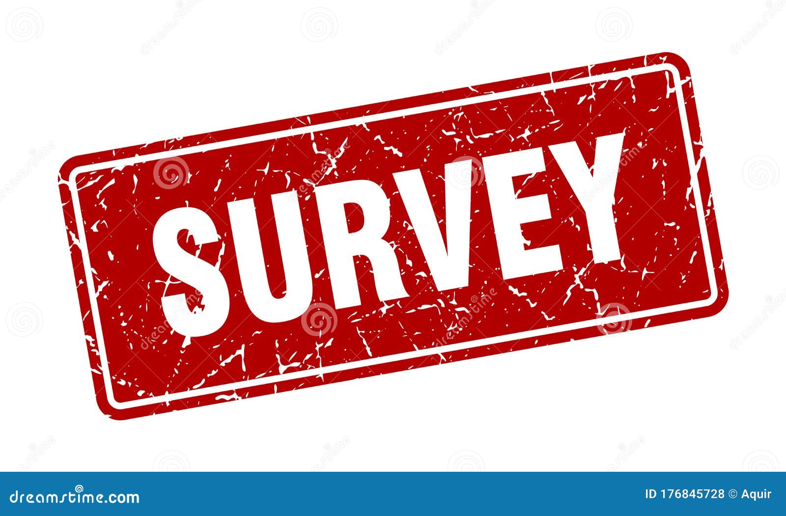 Survey Sign. Survey Grunge Stamp Stock Vector - Illustration of stamp ...