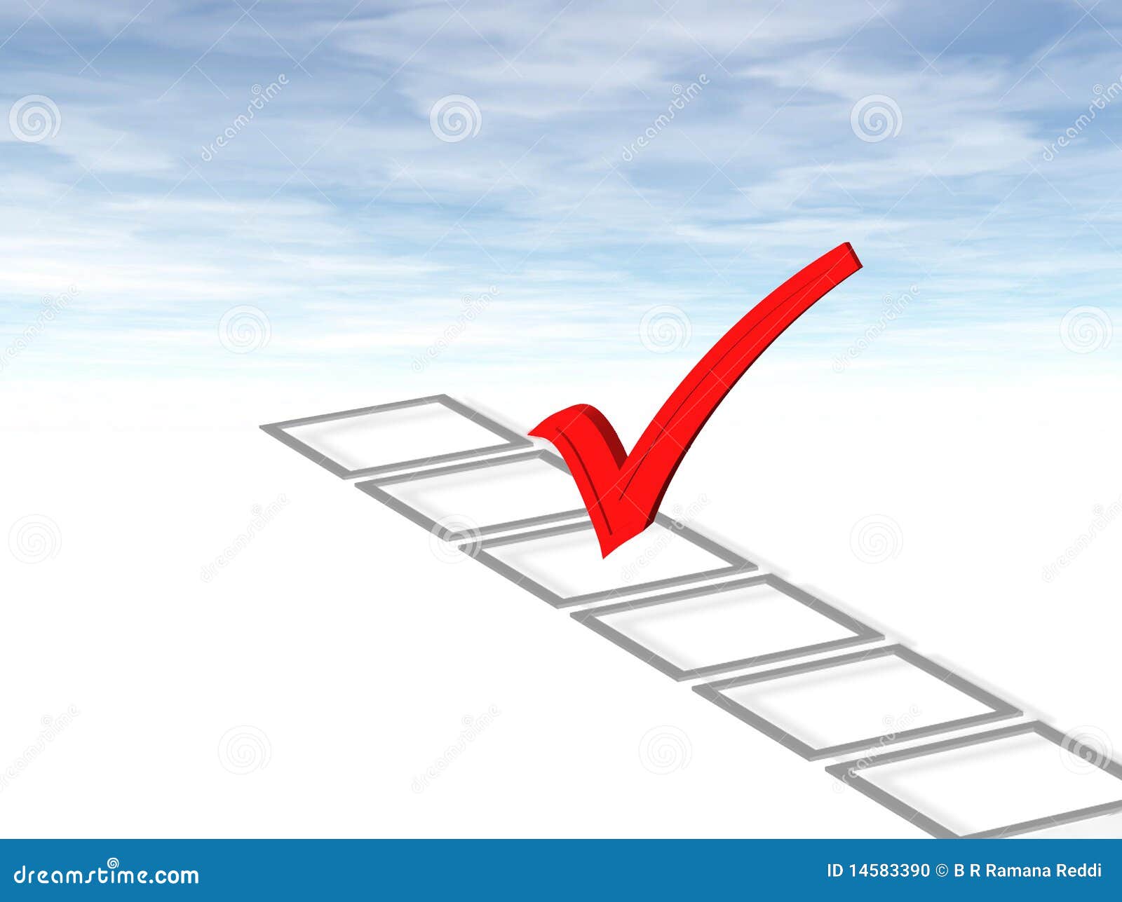 Survey and Tickbox Background Stock Illustration - Illustration of ...