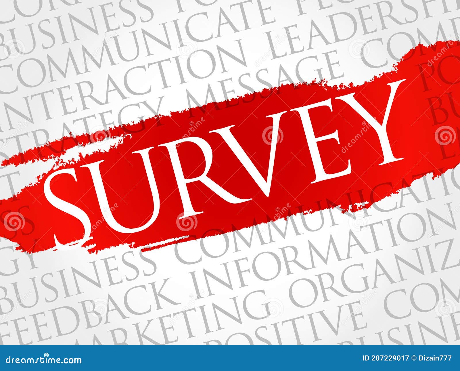 Survey word cloud stock illustration. Illustration of popularity ...