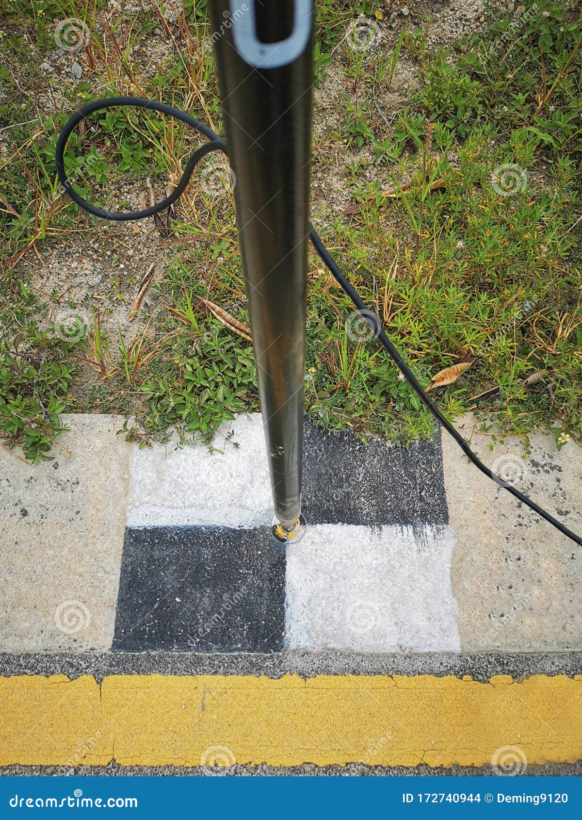 Benchmark Surveying stock photo. Image of coordinates - 172740944