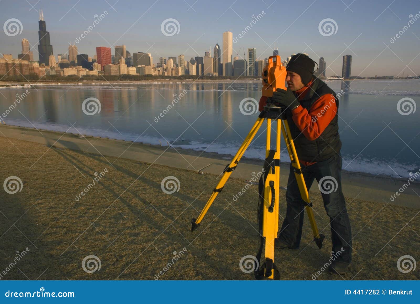Surveying Rod Royalty-Free Stock Photography | CartoonDealer.com #17536235