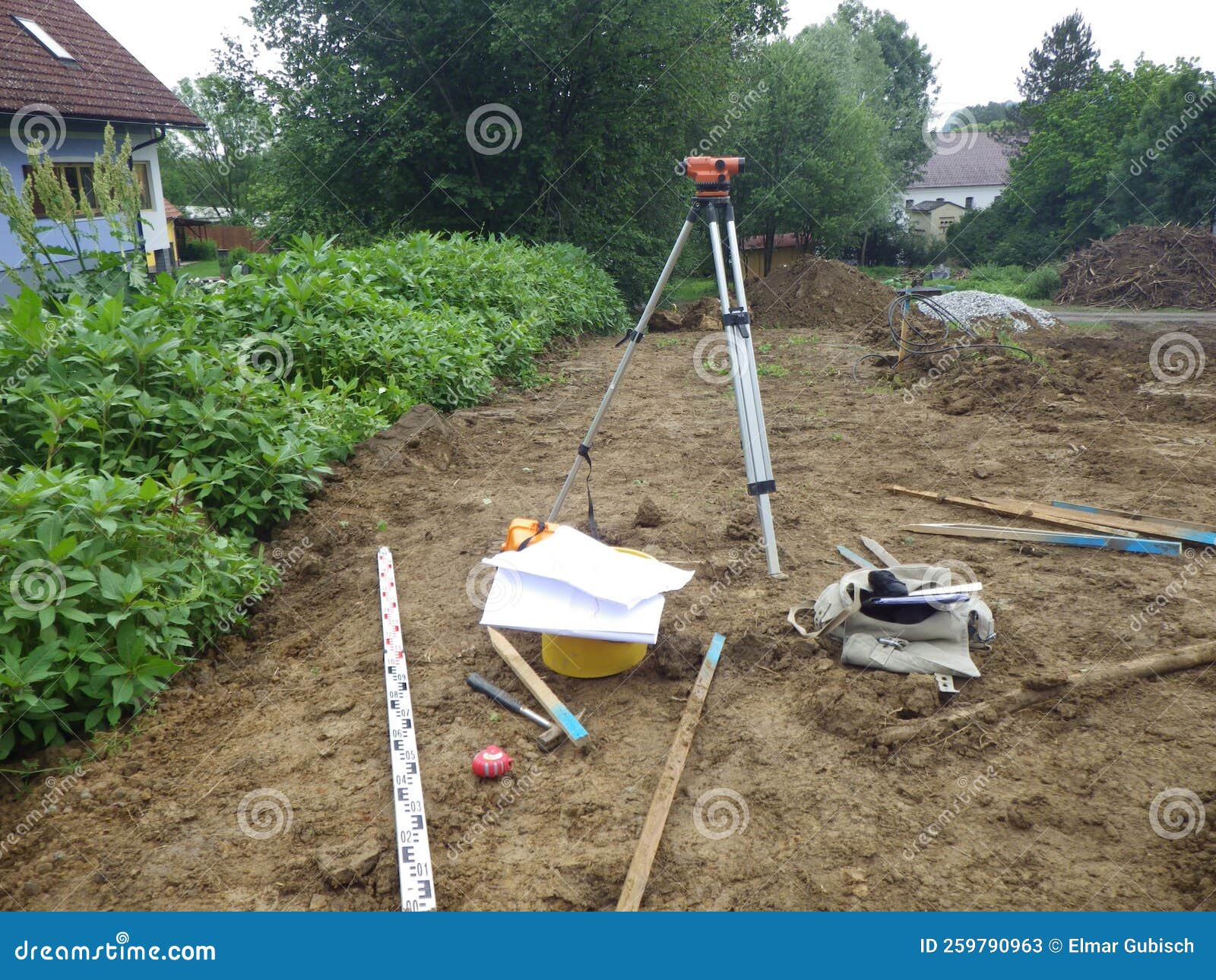 Surveying Instruments Stock Photography | CartoonDealer.com #37049246