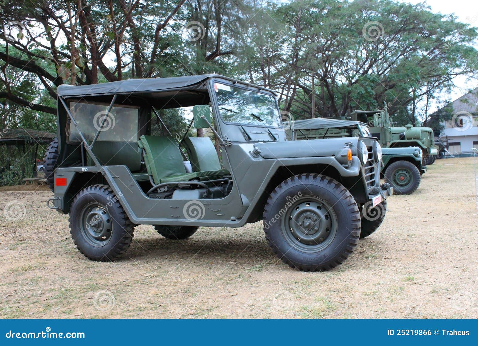 Surveyor Car of Thailand S Military Stock Photo - Image of inspect ...