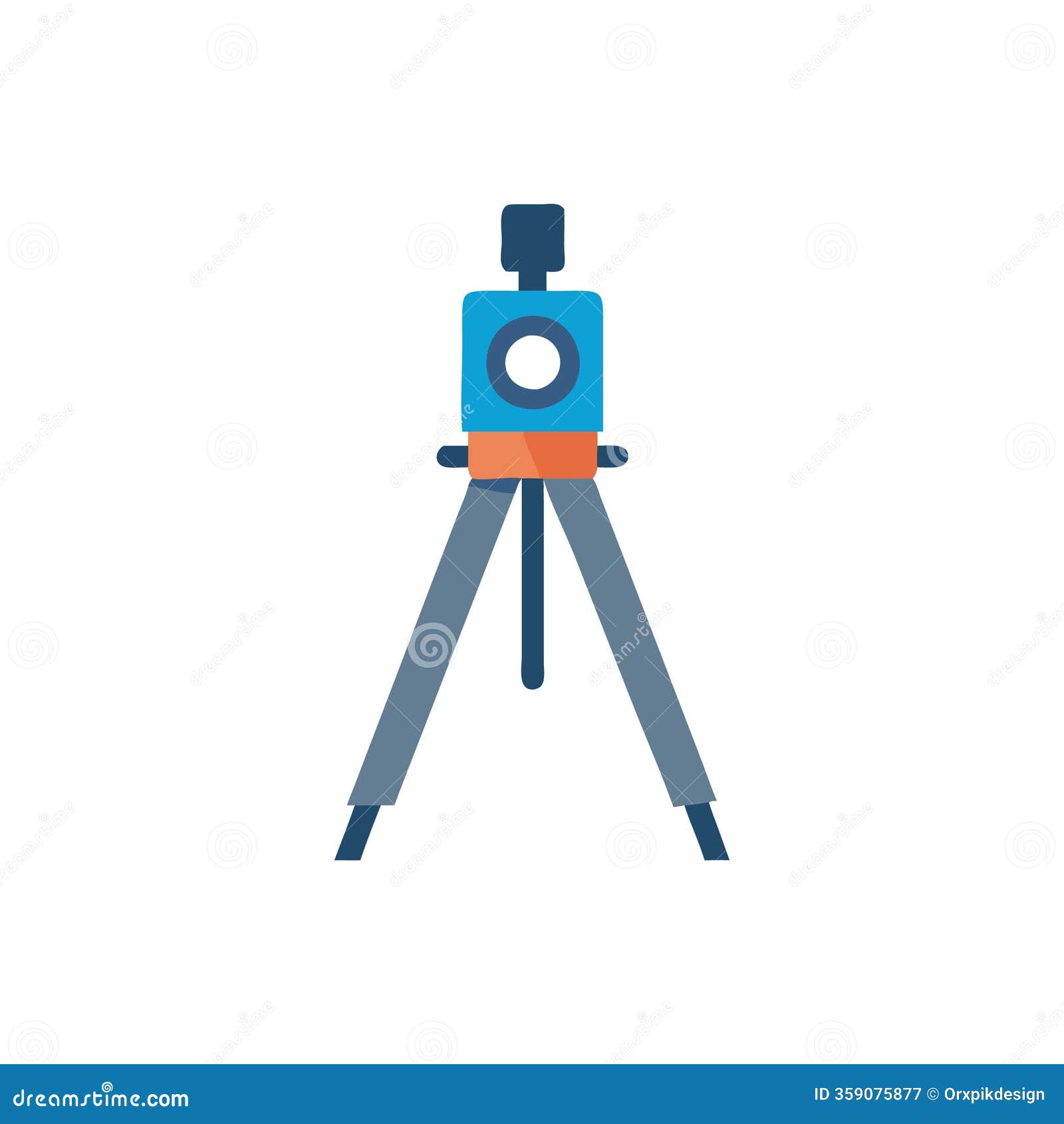 Surveyor Compass Icon for Mapping Stock Illustration - Illustration of ...