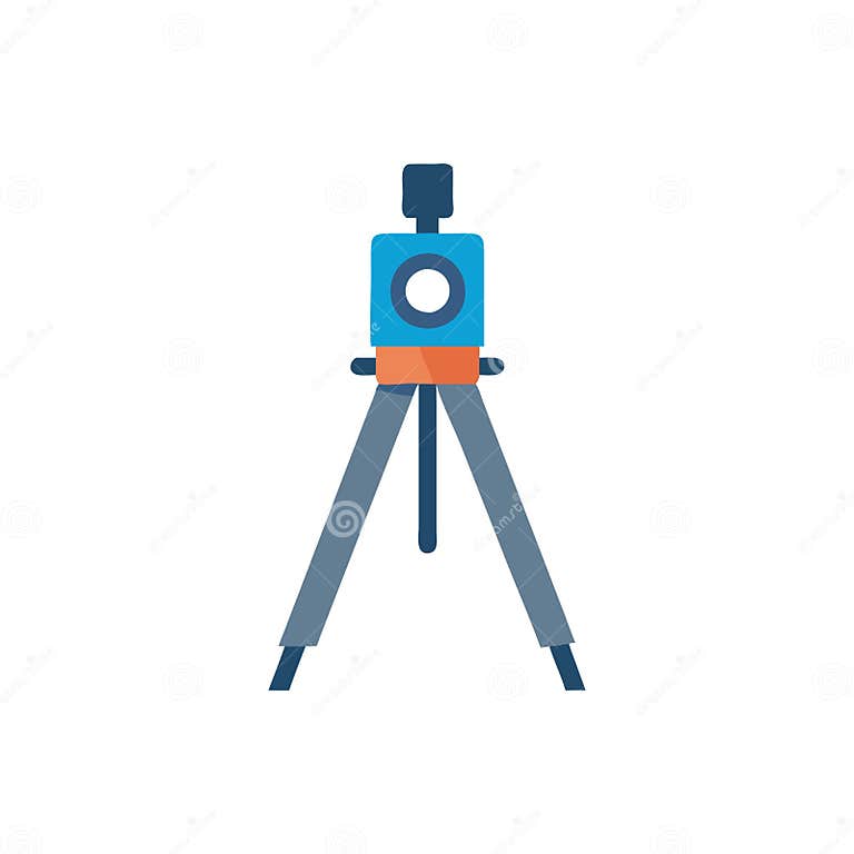 Surveyor Compass Icon for Mapping Stock Illustration - Illustration of ...