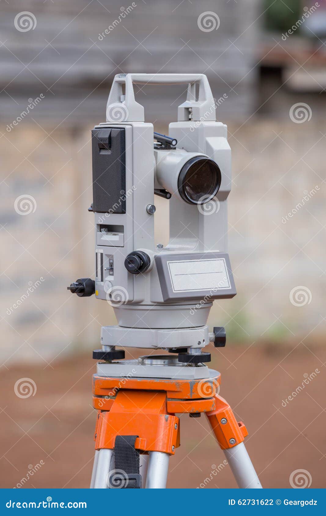 Surveyor Equipment Tacheometer or Theodolite Outdoors Stock Photo ...