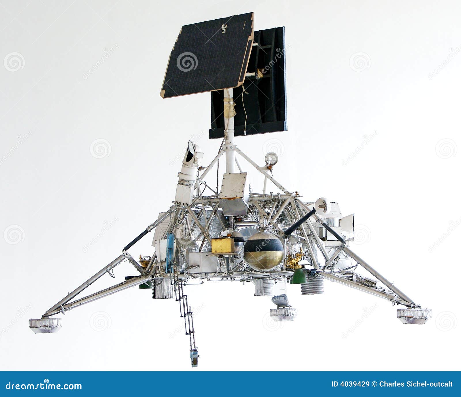 Surveyor Lunar Satellite stock image. Image of lunar, flight - 4039429