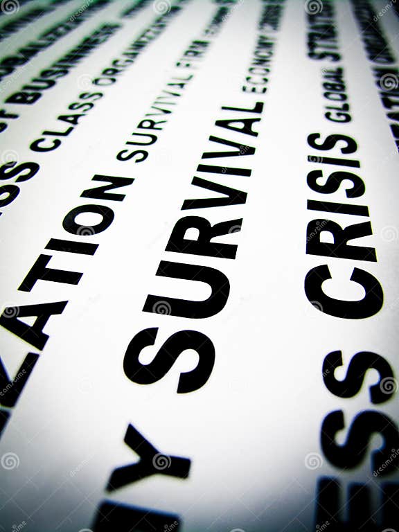 Survival stock image. Image of financial, ideas, news - 20109353