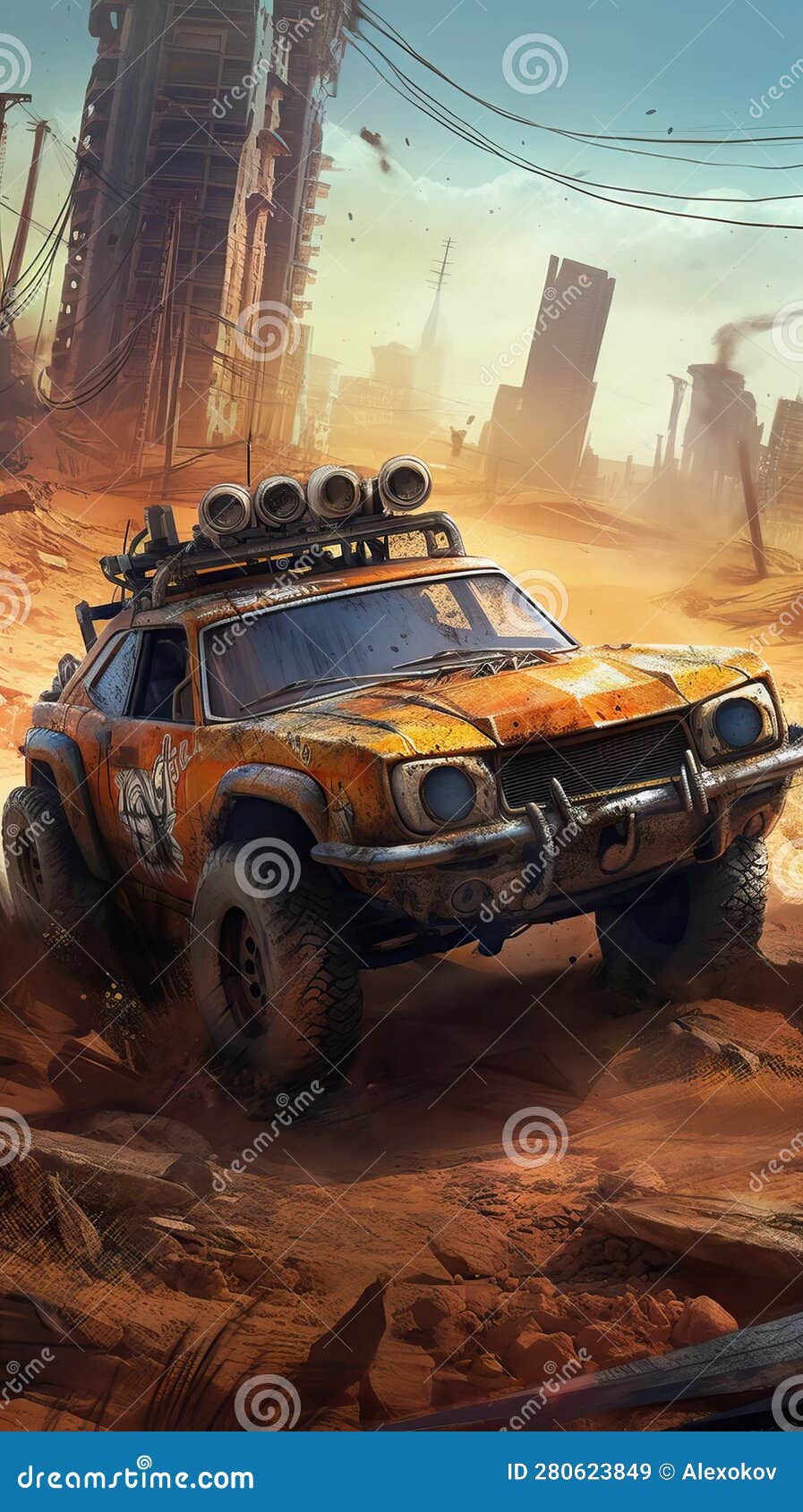 Survive the Wasteland: Outrun Rival Gangs in a Post-Apocalyptic Racing ...