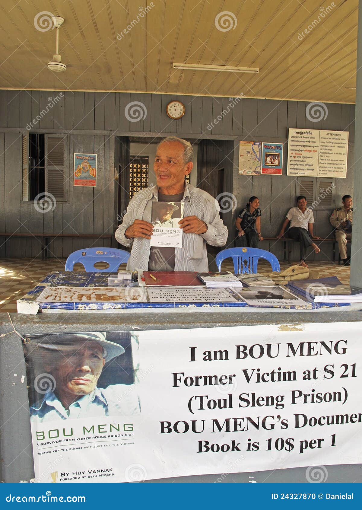 Survivor of Tuol Sleng Prison Editorial Image - Image of author, regime ...