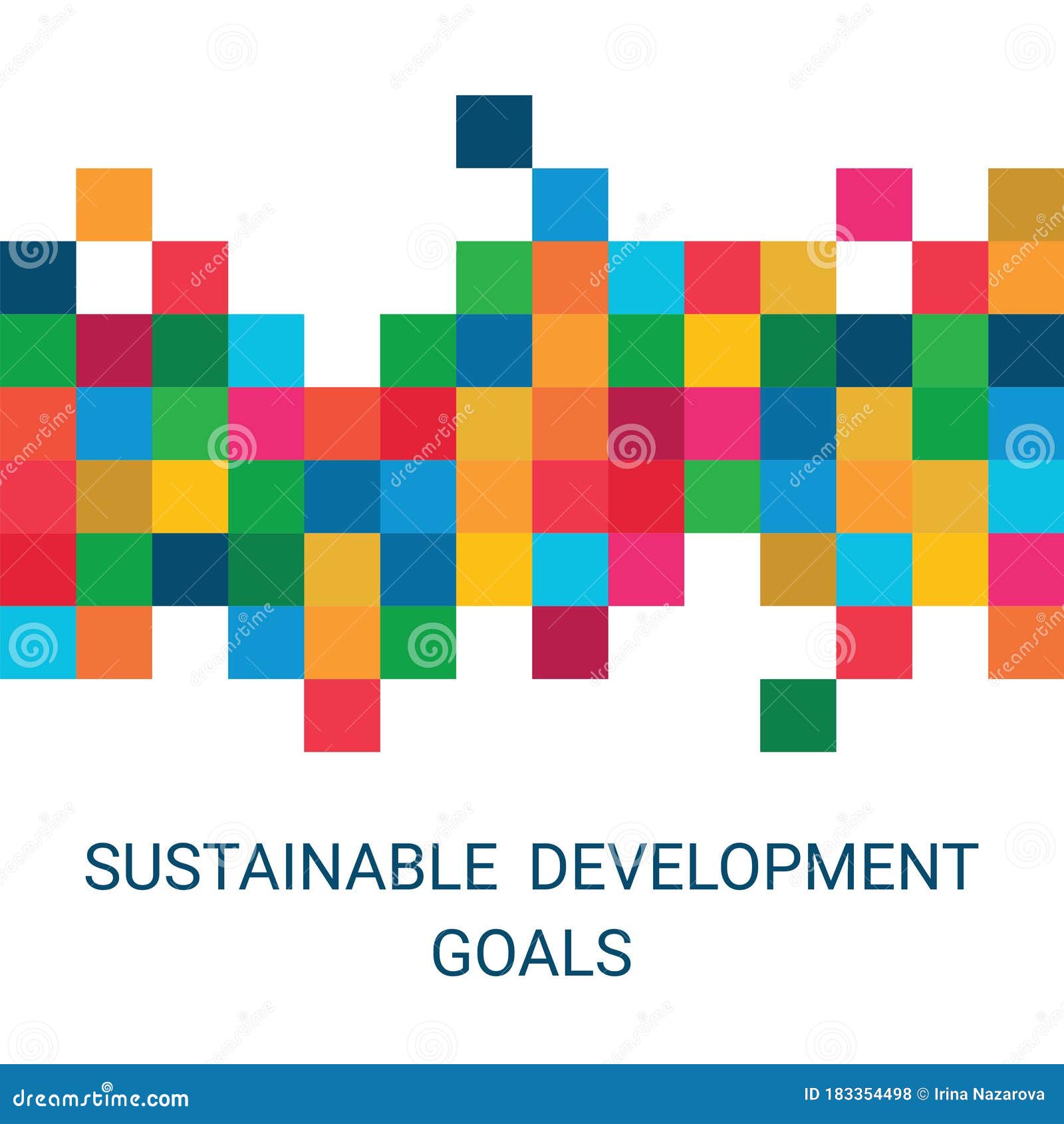 SDG - Sustainable Development Goals - Vector Banner | CartoonDealer.com ...