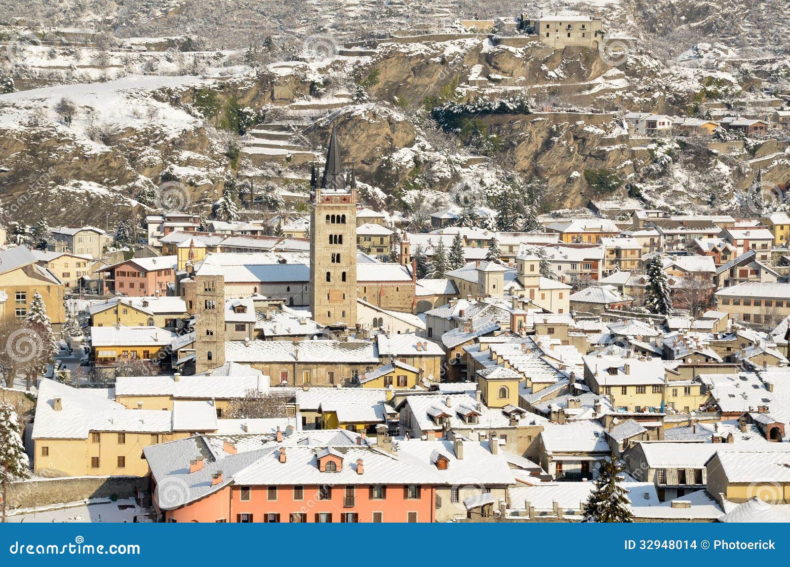 Susa city stock photo. Image of historical, small, italy - 32948014