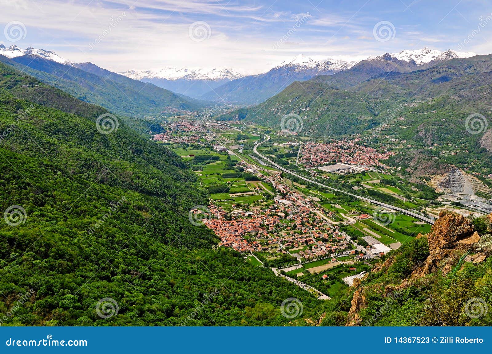 Susa valley stock image. Image of corruption, speed, susa - 14367523