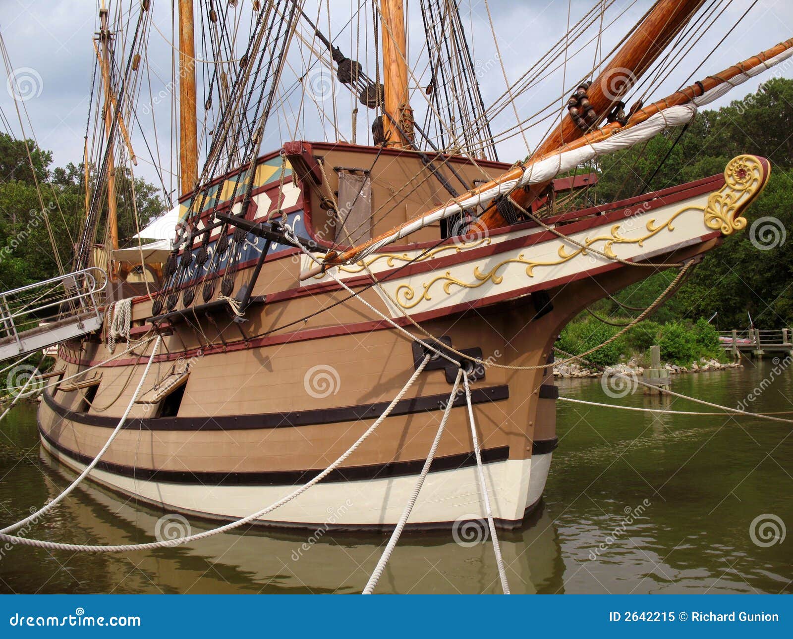 Susan Constant Sailing Ship Stock Image - Image of travel, chesapeake ...