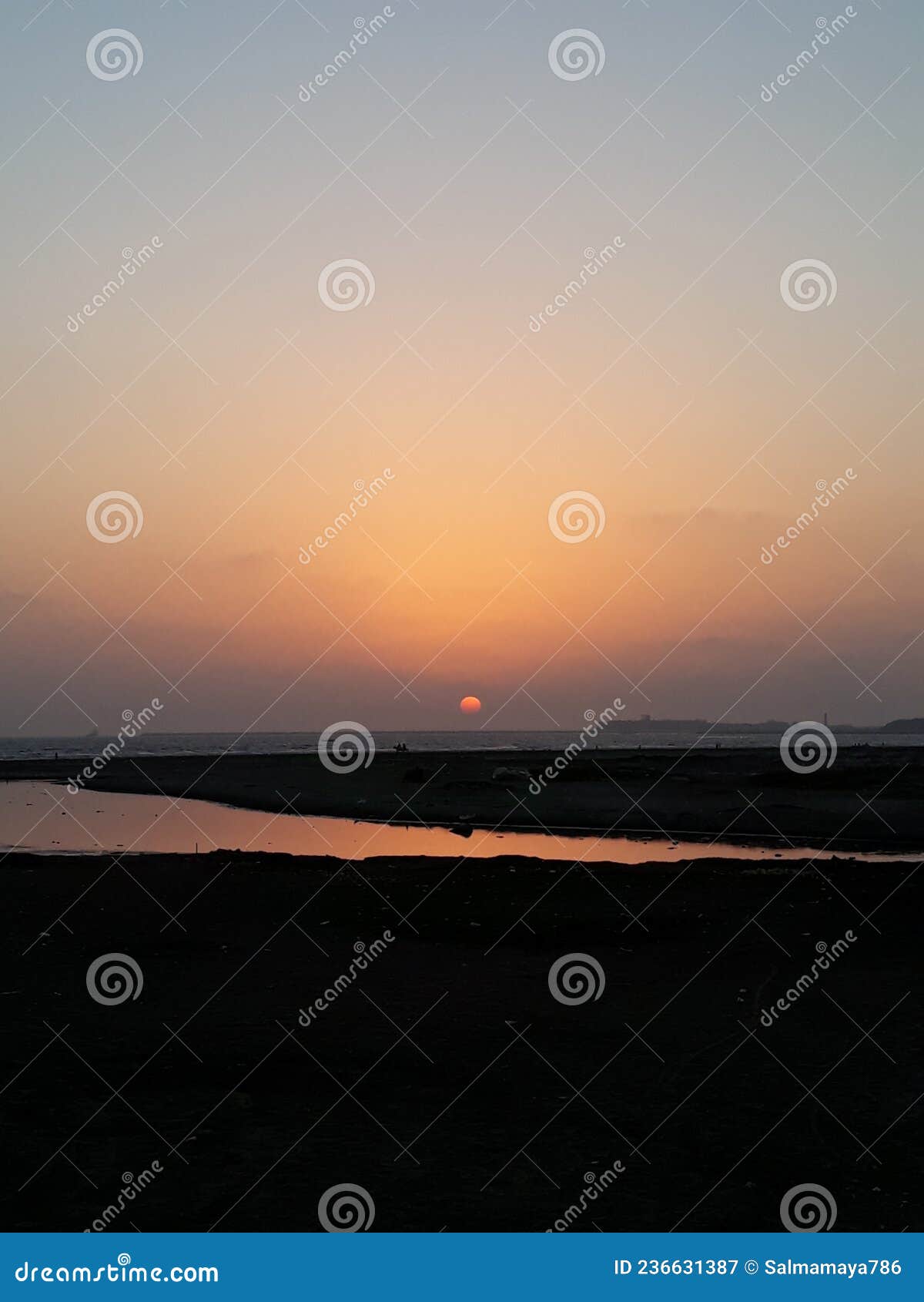 Suset view in pakistan . stock image. Image of pakistan - 236631387