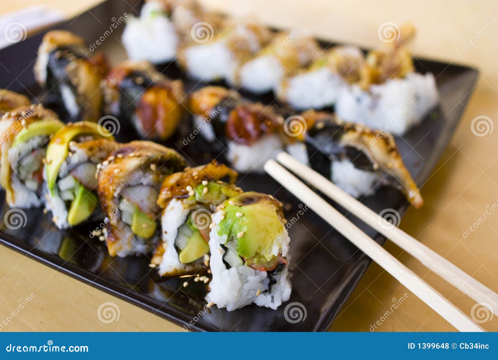 Sushi 1 stock photo. Image of fish, japanese, sashimi - 1399648
