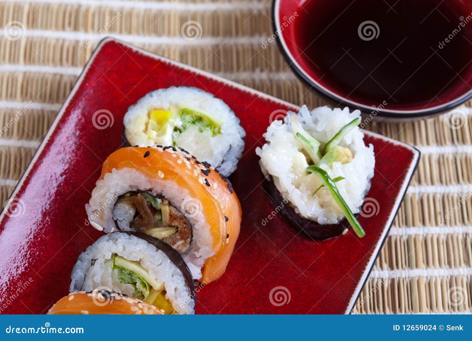 Sushi stock photo. Image of asia, rice, sushi, china - 12659024