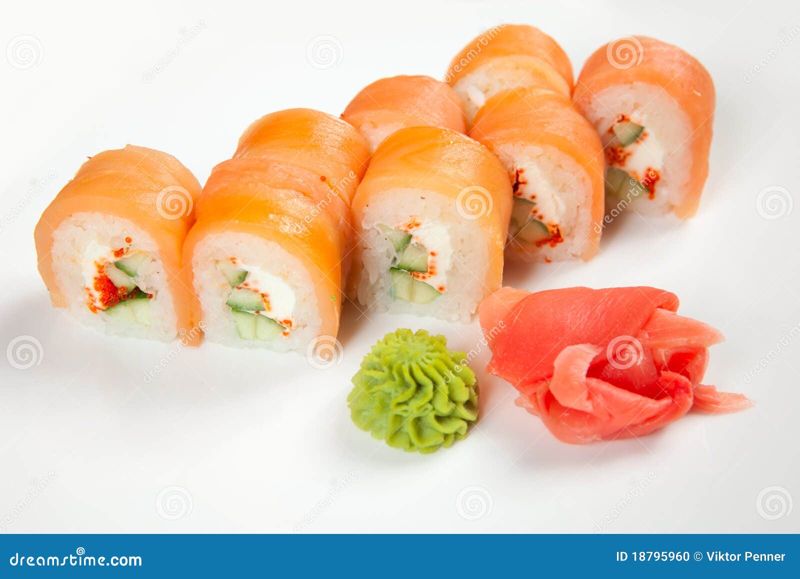 Sushi stock photo. Image of ethnicity, fresh, gourmet - 18795960