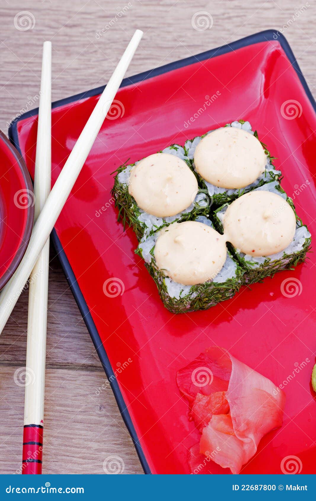Sushi stock photo. Image of culture, asian, nutritious - 22687800