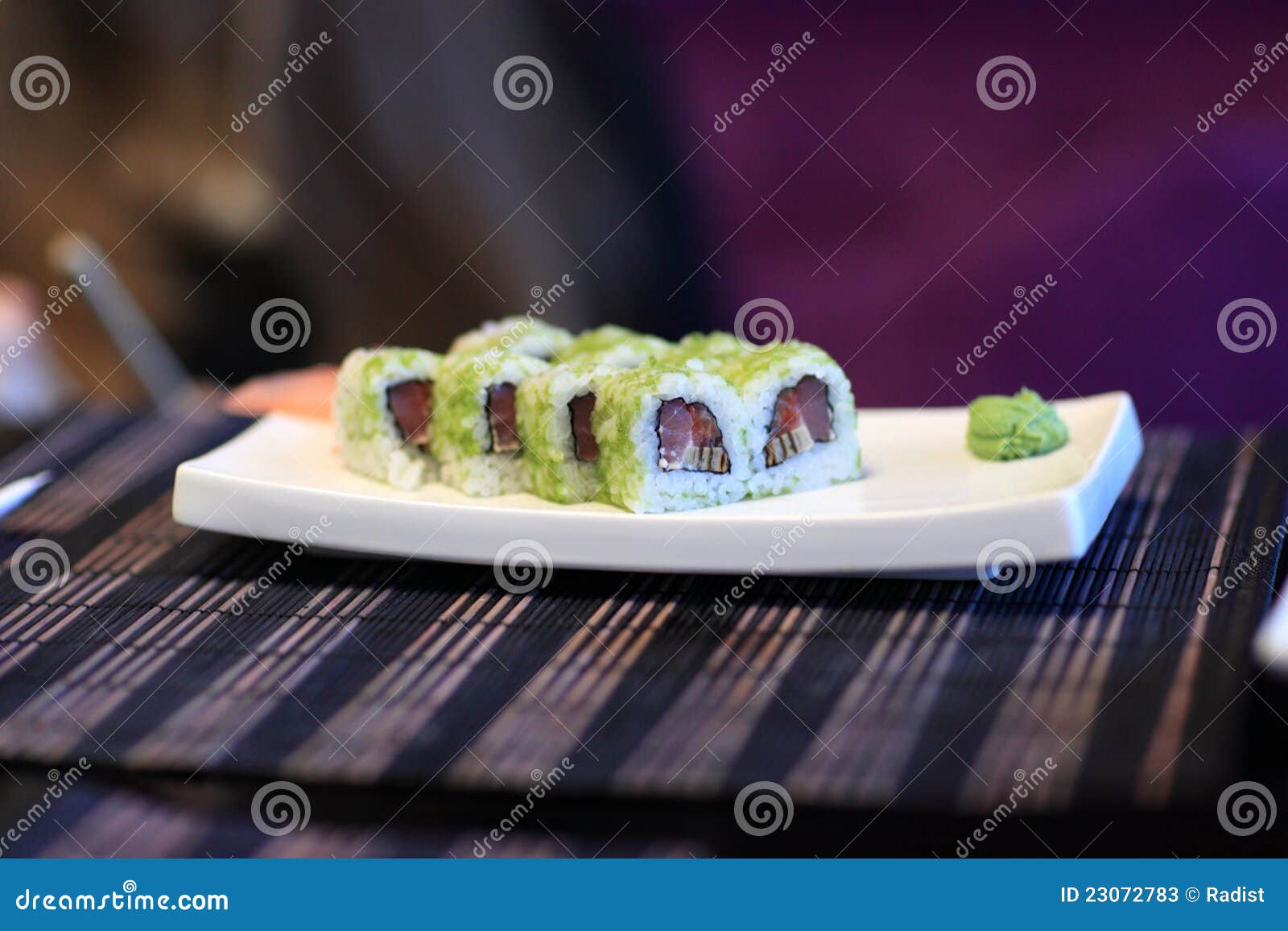 Sushi stock image. Image of delicious, fresh, maki, prepared - 23072783