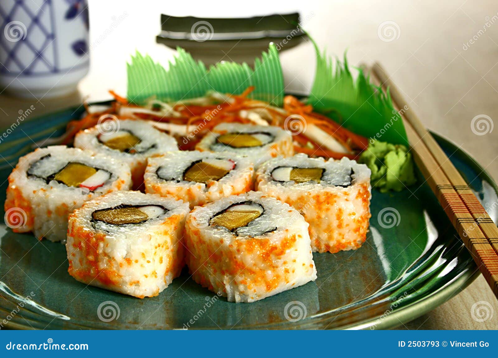 Sushi stock image. Image of japanese, meal, eating, snack - 2503793