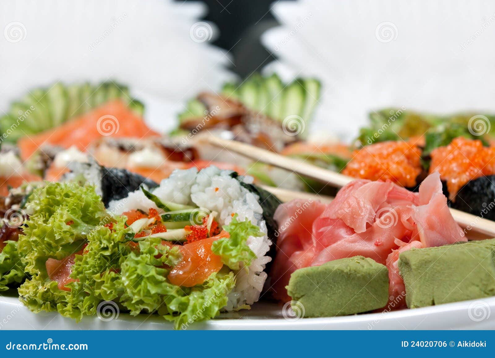 Sushi Assorted stock photo. Image of assorted, delicious - 24020706