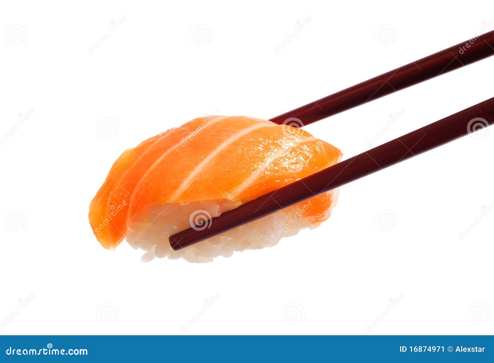Sushi with chopsticks stock image. Image of japan, serving - 16874971