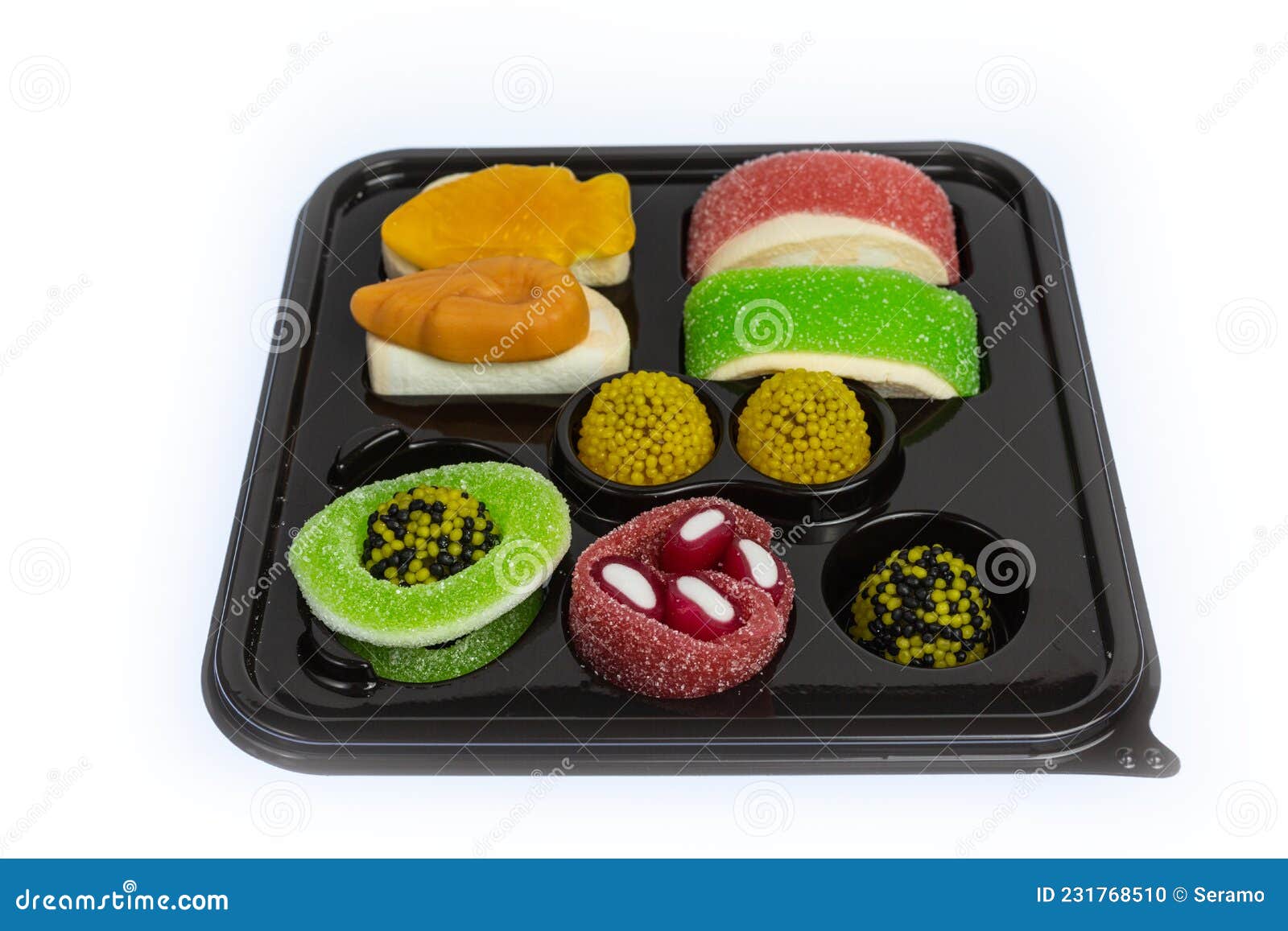 Gummy candy sushi stock photo. Image of treat, yummy - 231768510