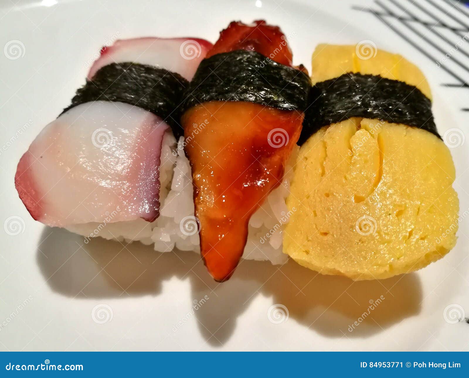 Sushi stock image. Image of cooked, japanese, unagi, vinegared - 84953771