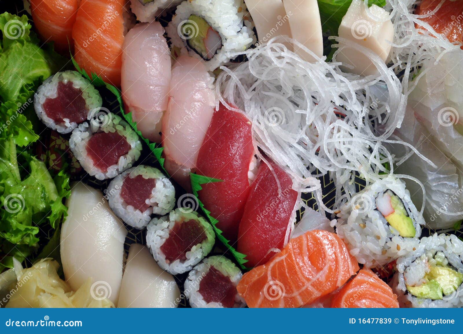 Sushi delight stock image. Image of japanese, rolls, rice - 16477839