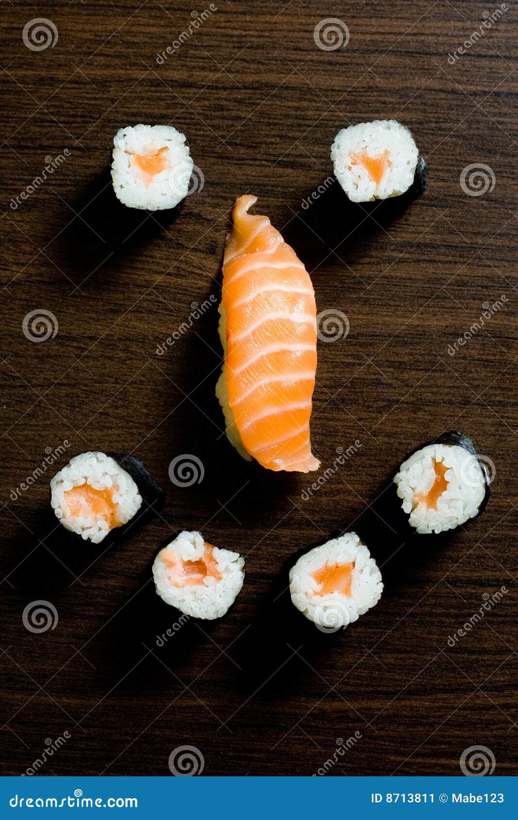 Sushi face stock image. Image of nose, ingredient, food - 8713811