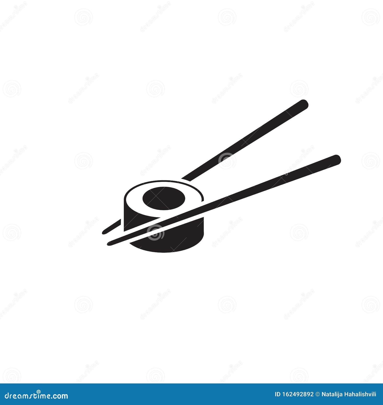 Sushi Icon, Sushi Flat Style Vector Illustration Flat Style Stock ...