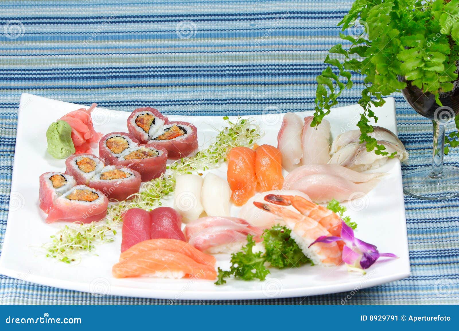 Sushi Love Combo stock image. Image of ingredients, cucumber - 8929791