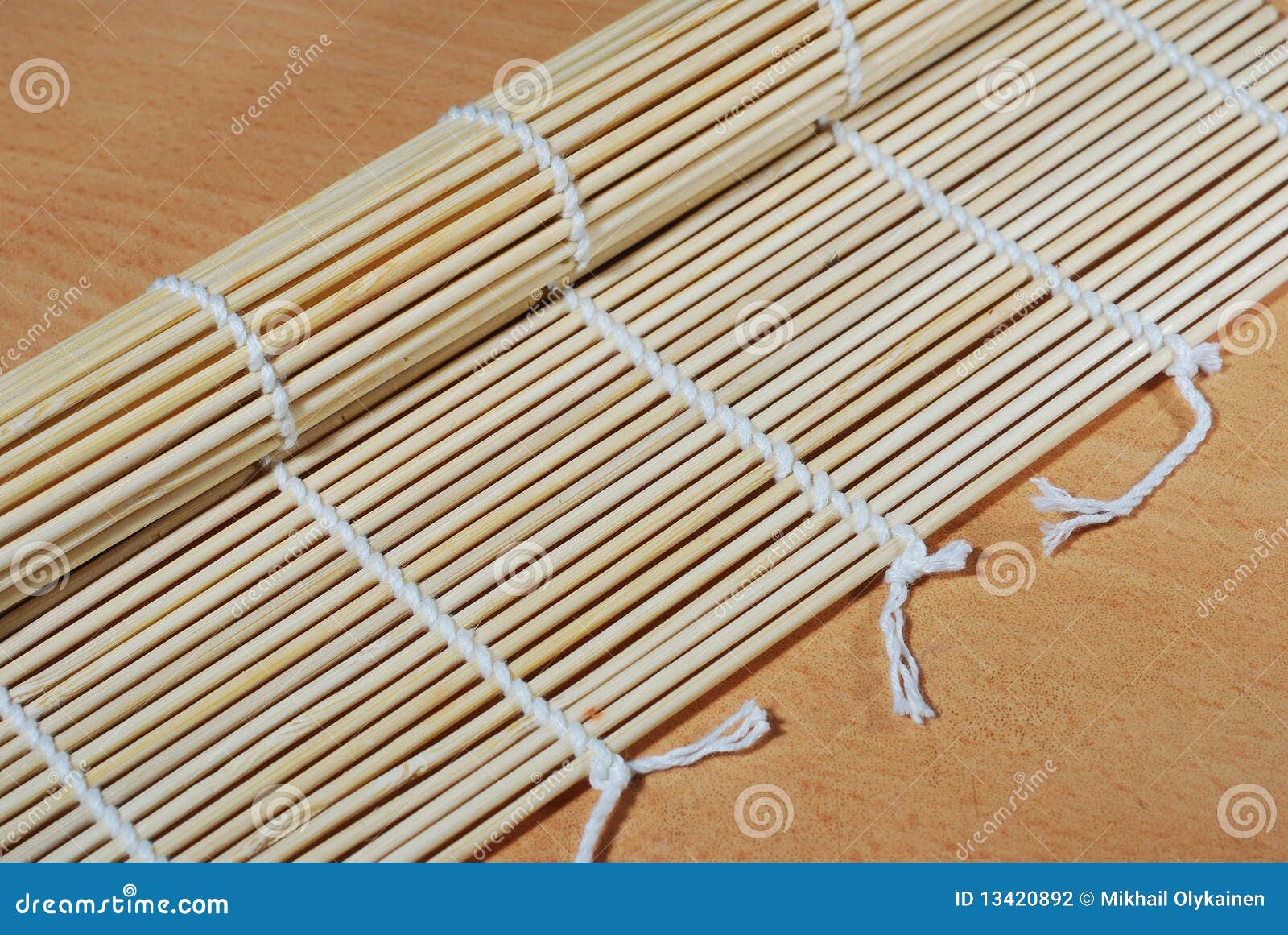 Sushi mat stock photo. Image of descriptive, backgrounds - 13420892