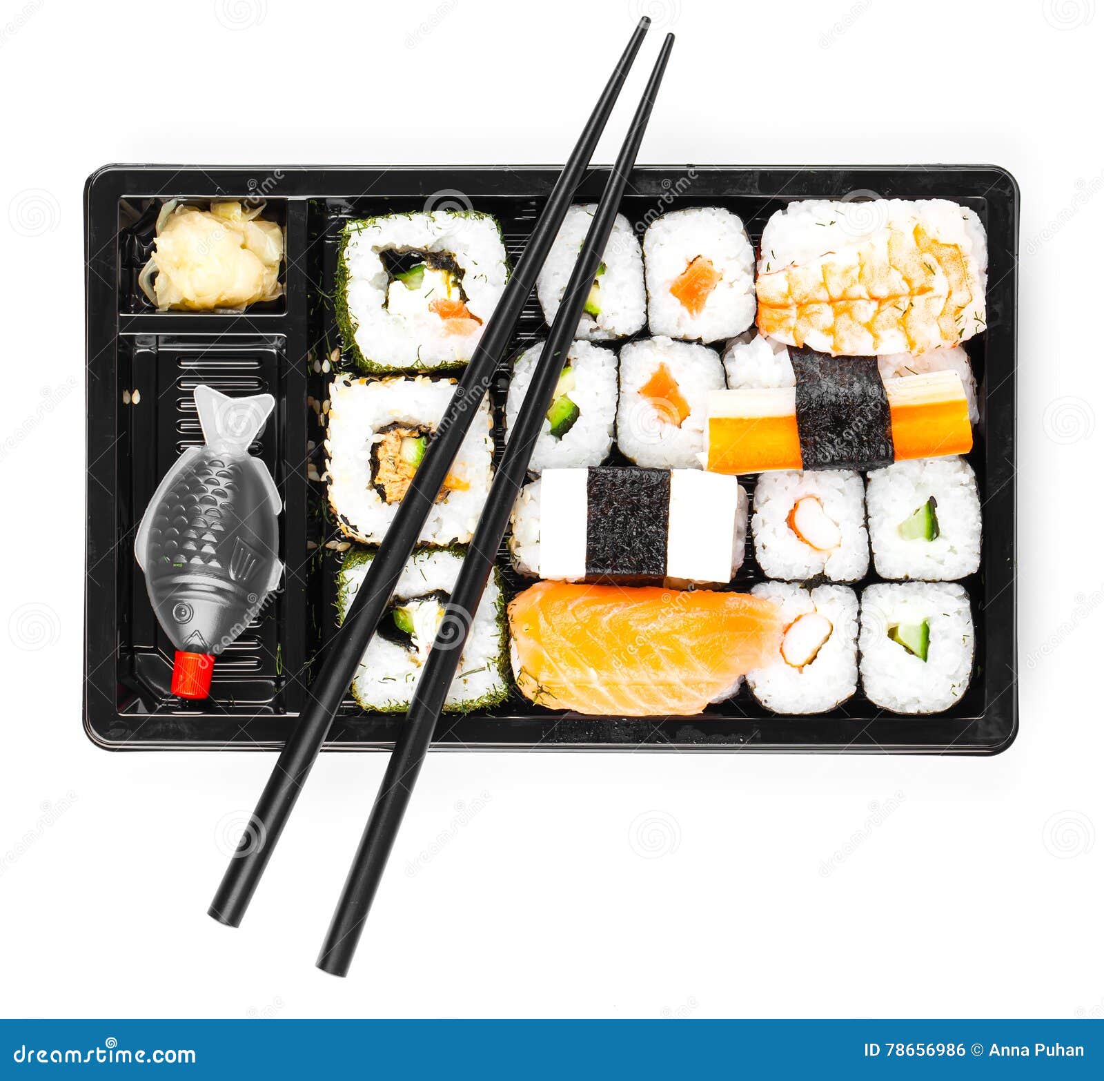 Sushi Menu Sushi Soup With Different Varieties Of Fish And Mushrooms ...