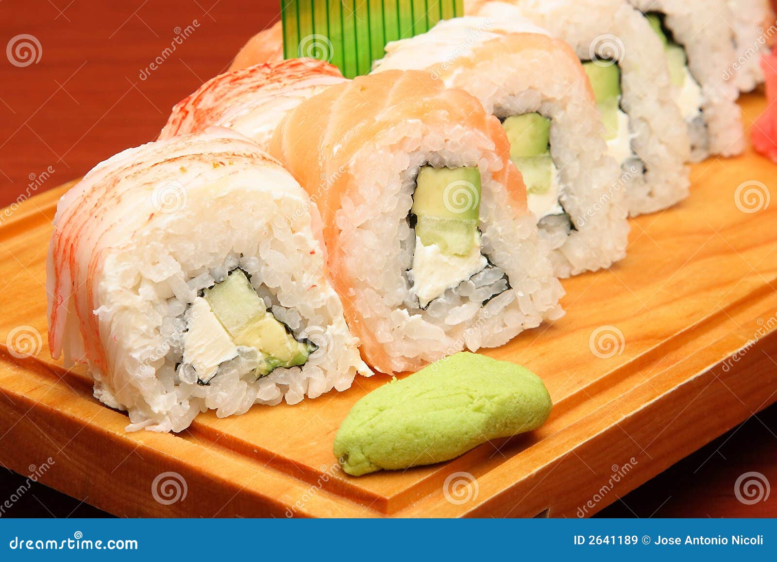 Sushi mexicano 5 imagem de stock. Imagem de soja, weed - 2641189