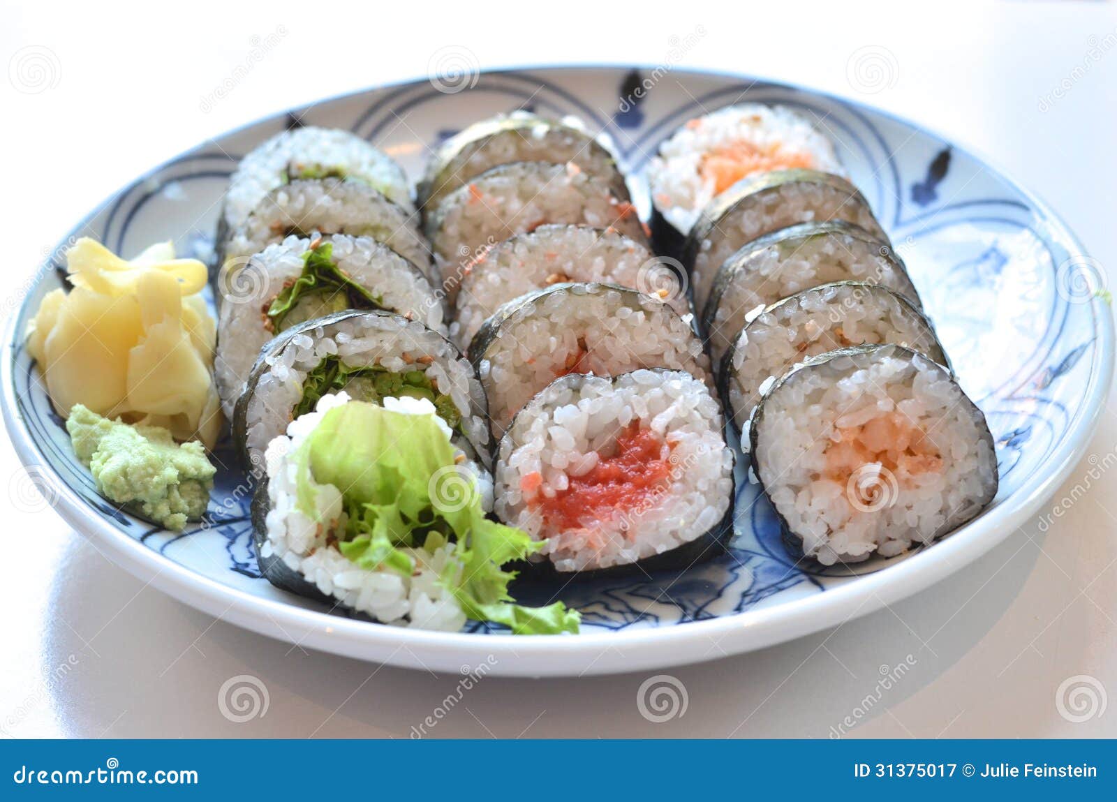 Sushi Rolls stock image. Image of ethnic, special, lunch - 31375017