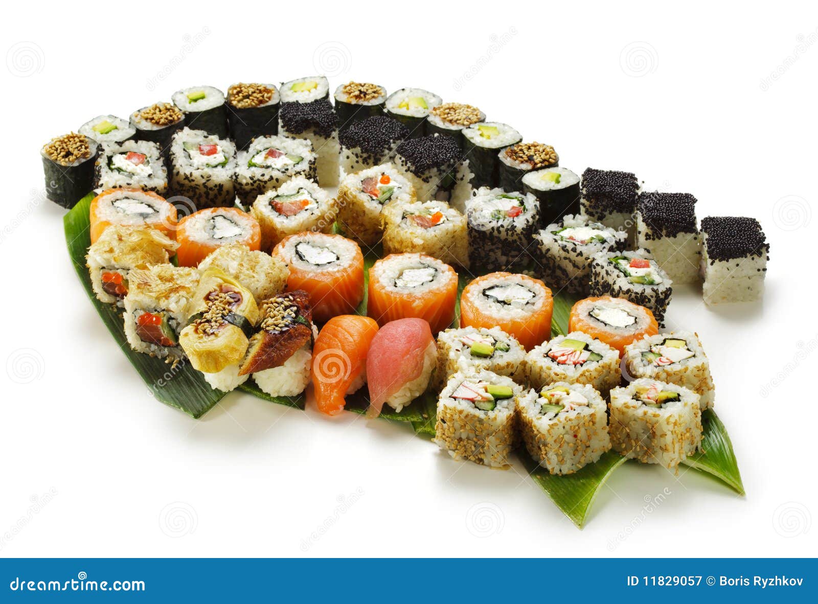 Sushi Set stock image. Image of prepared, oriental, cheese - 11829057