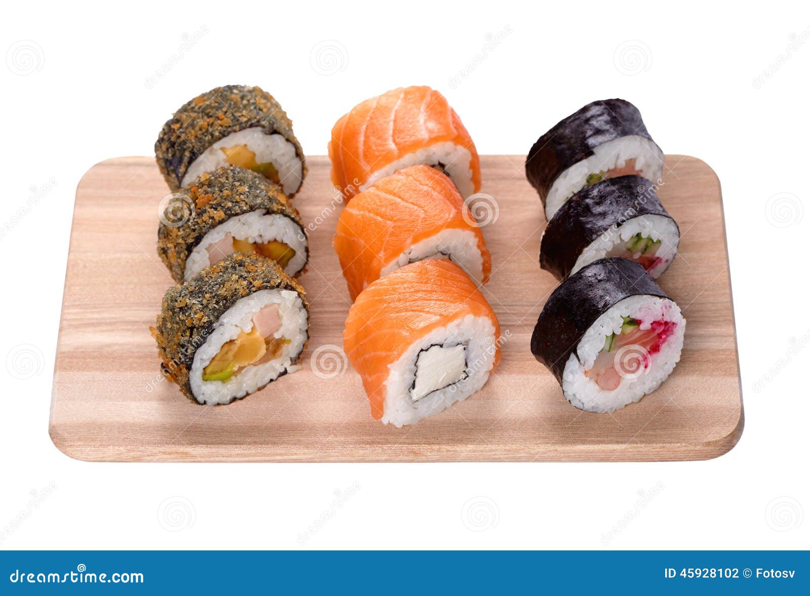 Sushi set stock photo. Image of eastern, avocado, prepared - 45928102