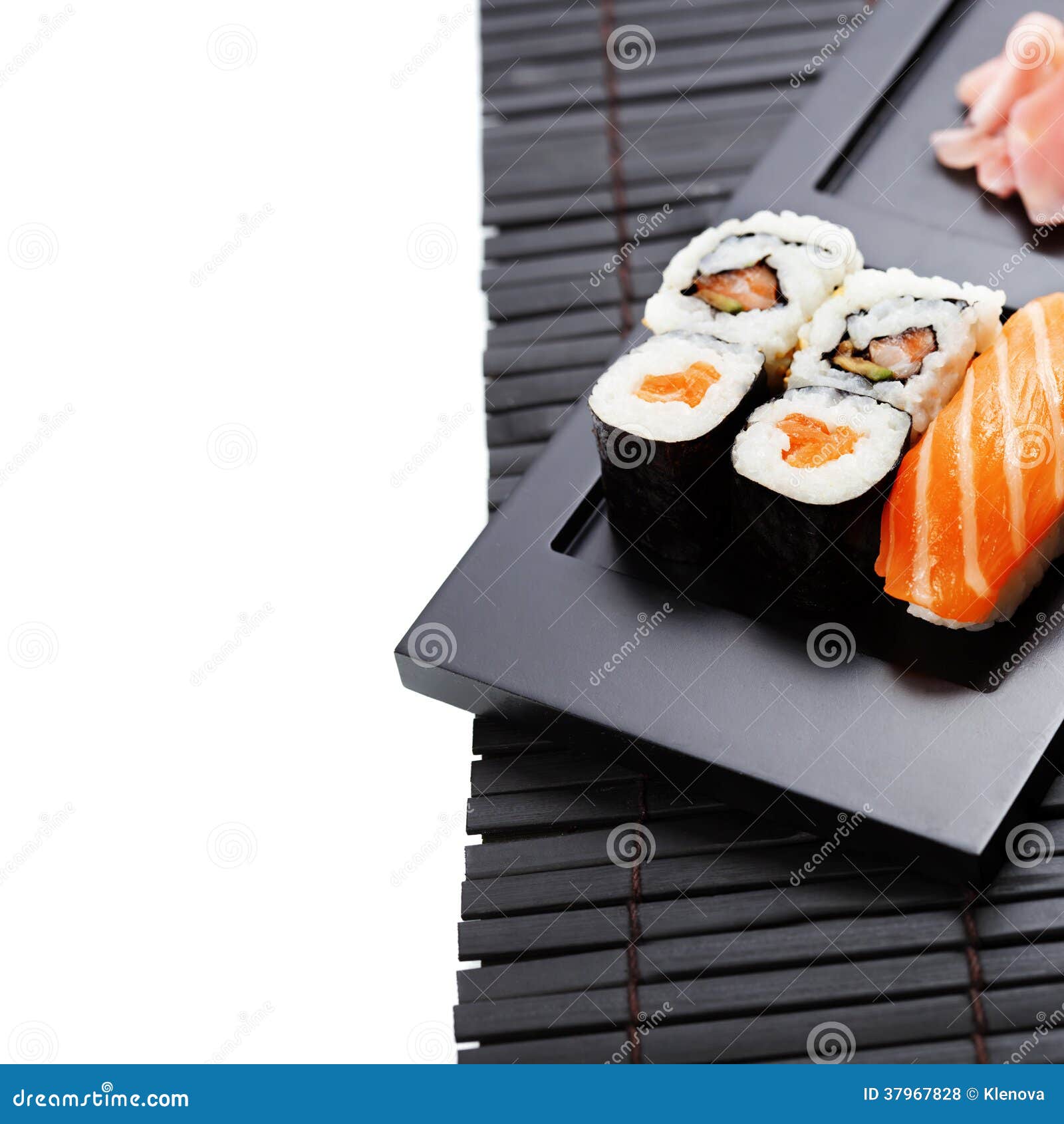 Sushi set stock photo. Image of maki, preparation, restaurant - 37967828