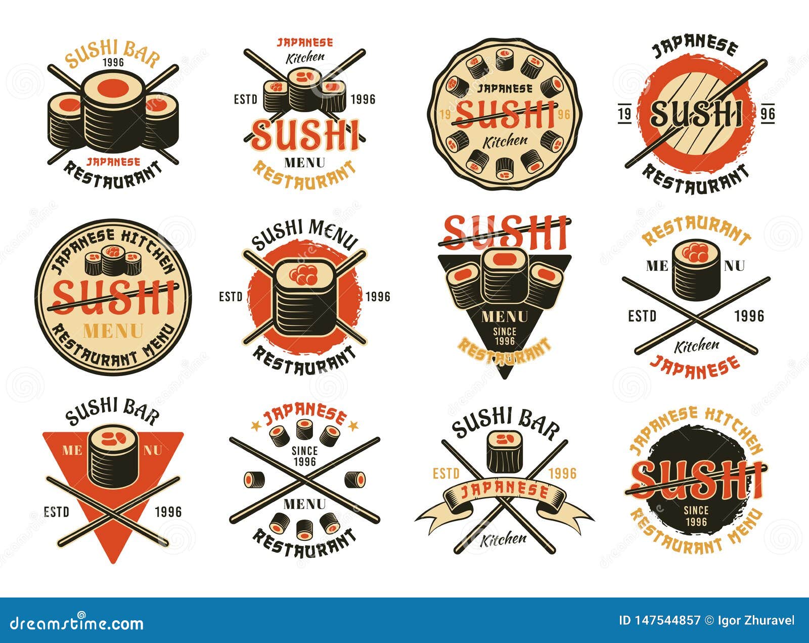 Rice Emblems Labels Badges Collection , Gold Paddy Rice Logo Vector ...