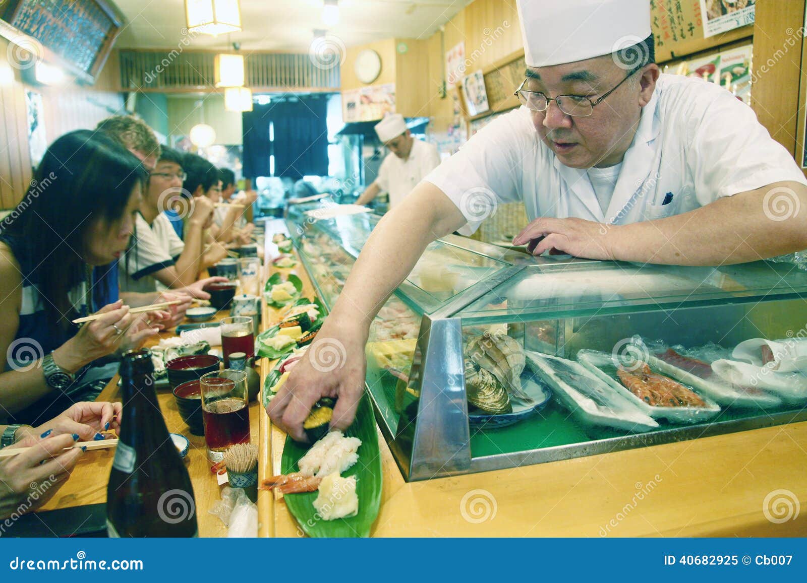 Sushi editorial image. Image of happy, attractive, fresh - 40682925
