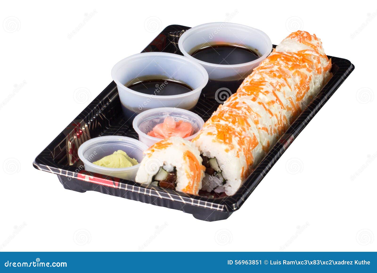 Sushi to go stock image. Image of sushi, tableware, service - 56963851