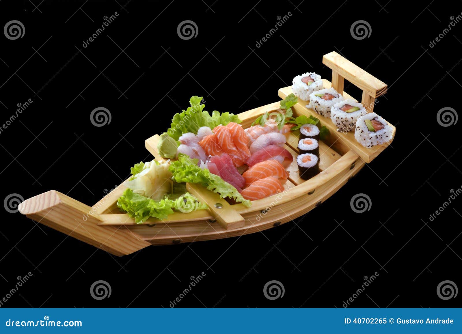 Sushiboot stock afbeelding. Image of boot, traditie, dieet - 40702265