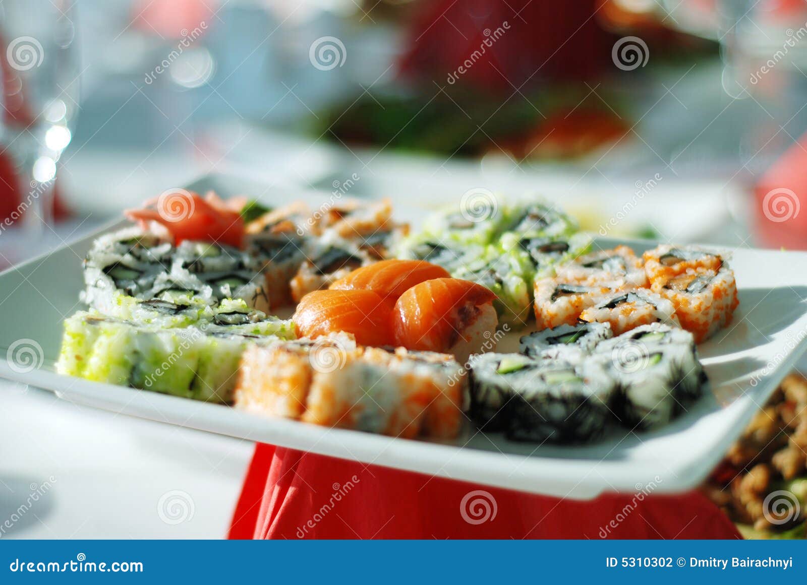 Susi stock foto. Image of azië, luxe, restaurant, macro - 5310302