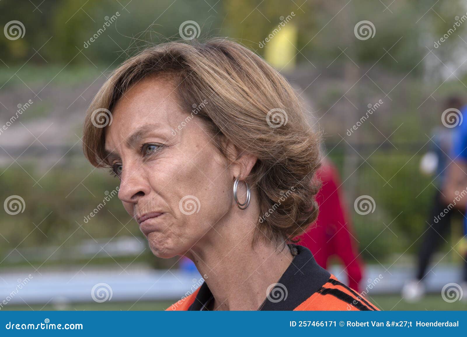 Susila Cruijff at the Open Day of the Johan Cruijff Foundation at ...