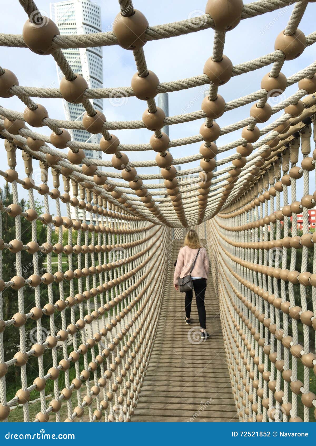 Suspended Bridge Editorial Image | CartoonDealer.com #72521852