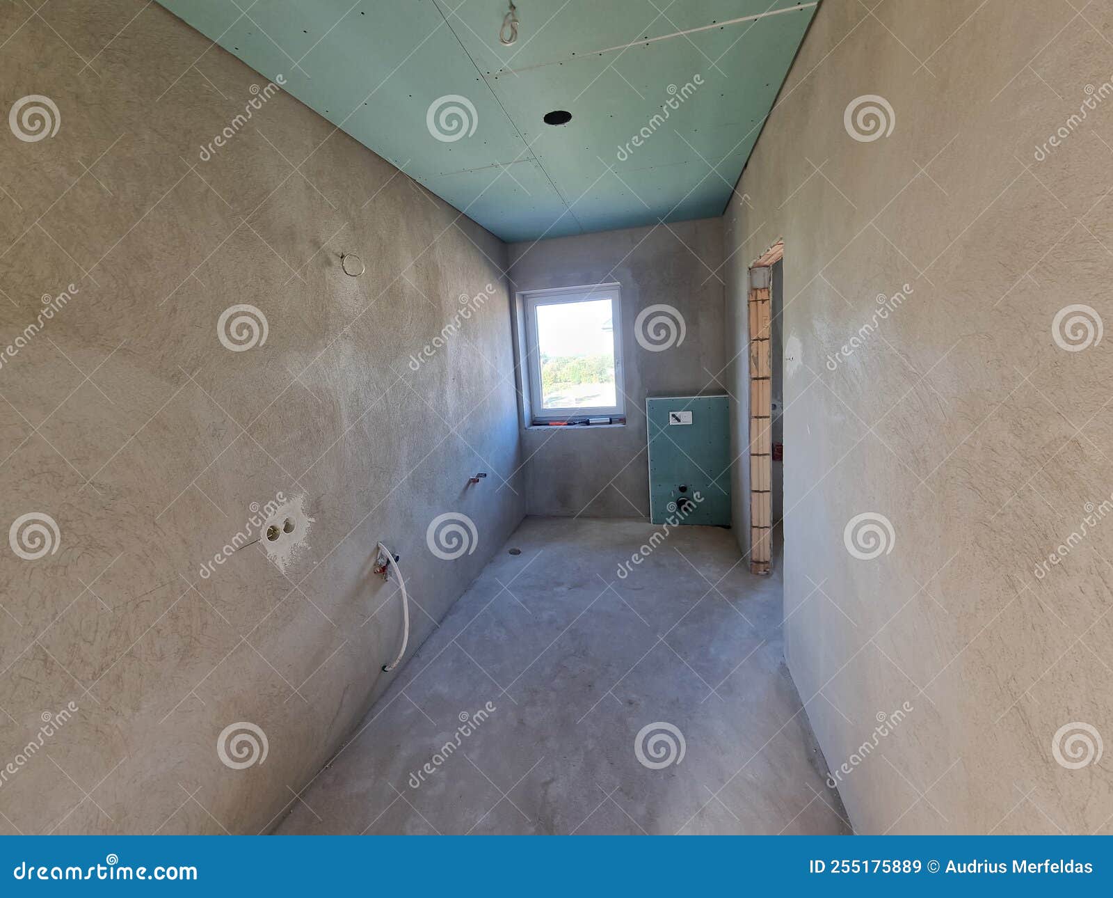 Suspended Drywall Ceilings in the New House Stock Image - Image of ...