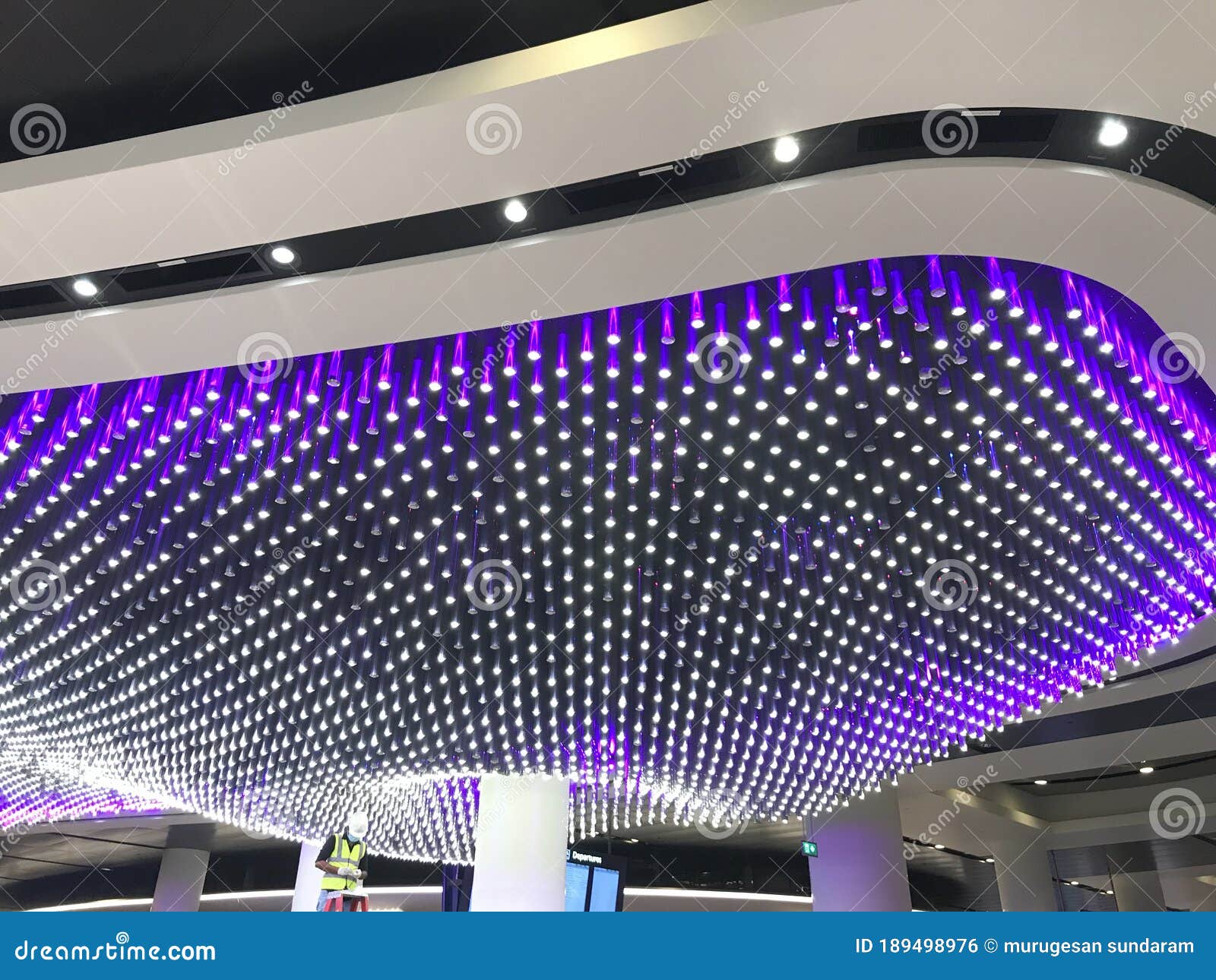 Suspended Gypsum False Ceiling Design View For An Shopping Mall ...