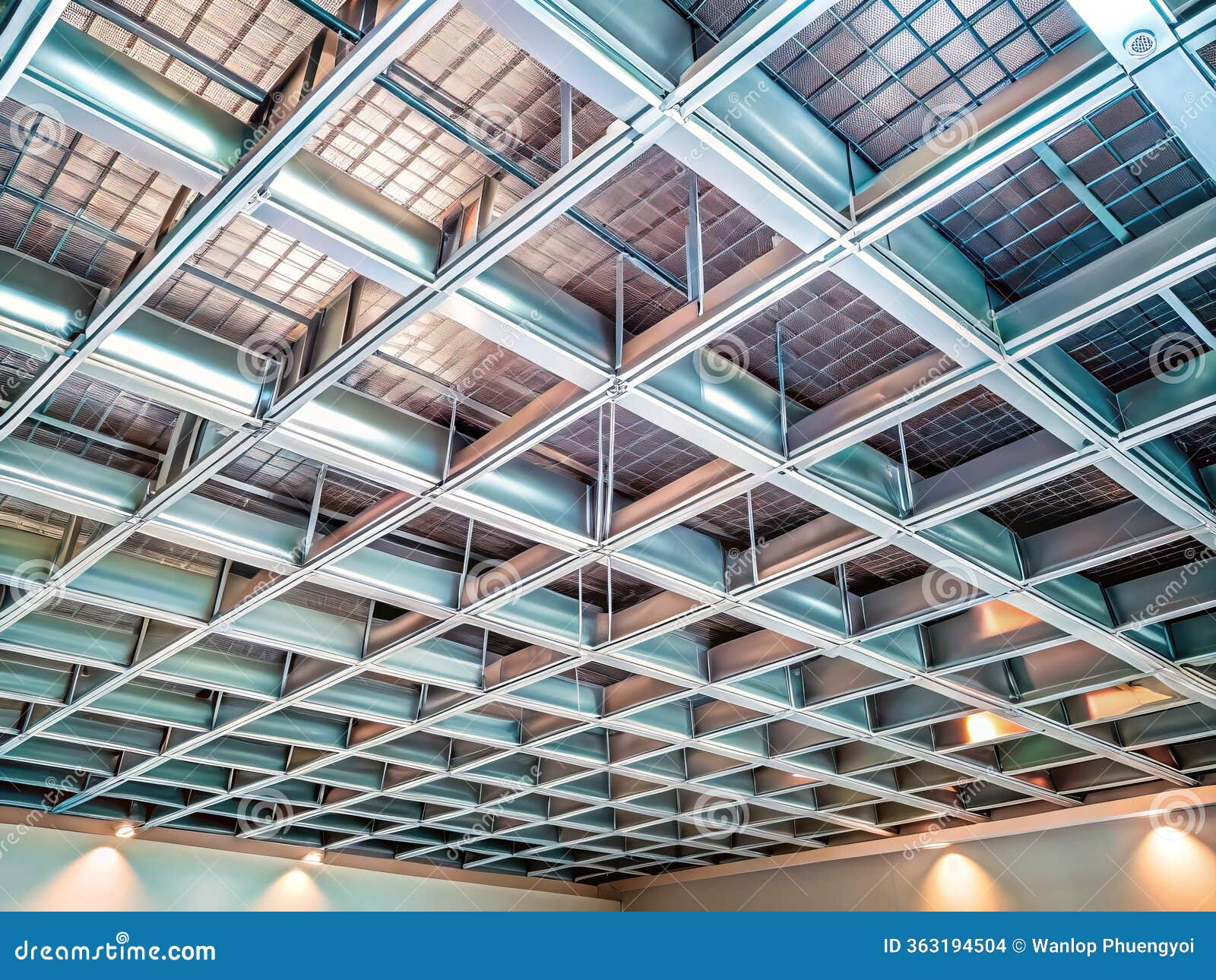 Suspended Metal Ceiling Frame Installation a Detailed Look at the ...